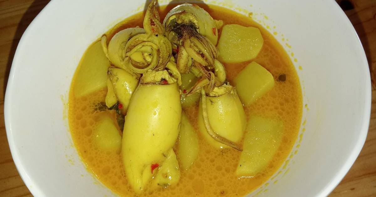 Resep Gulai Cumi isi oleh Anna Ummu Syakhshiyah - Cookpad