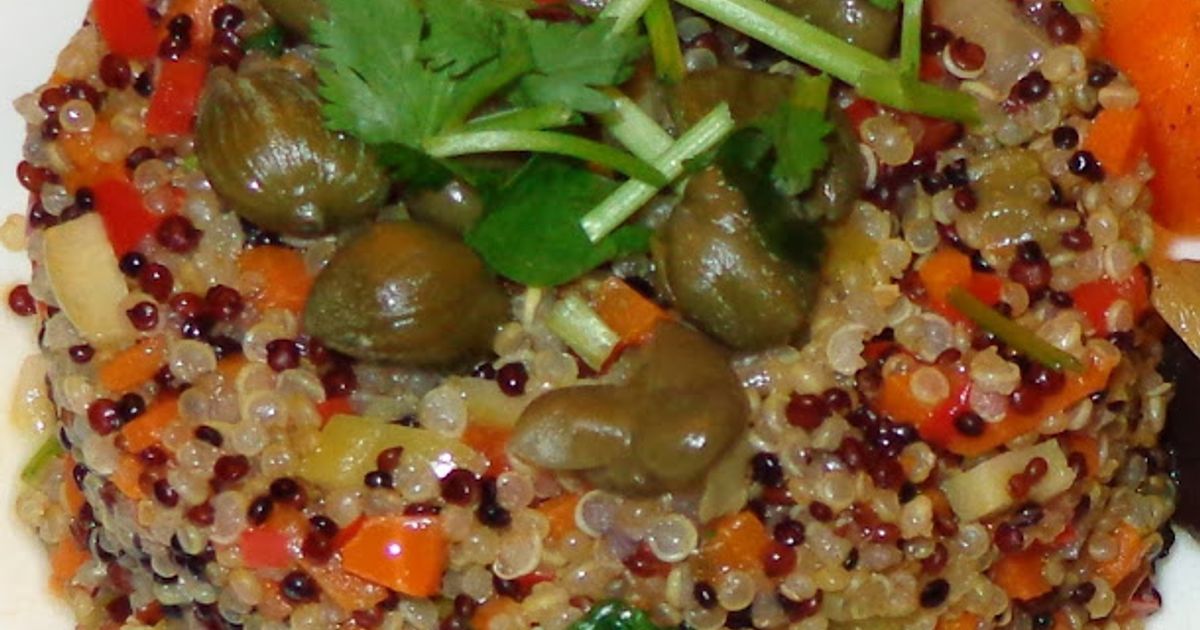 Quinoa With Capers Recipe By Jon Michelena