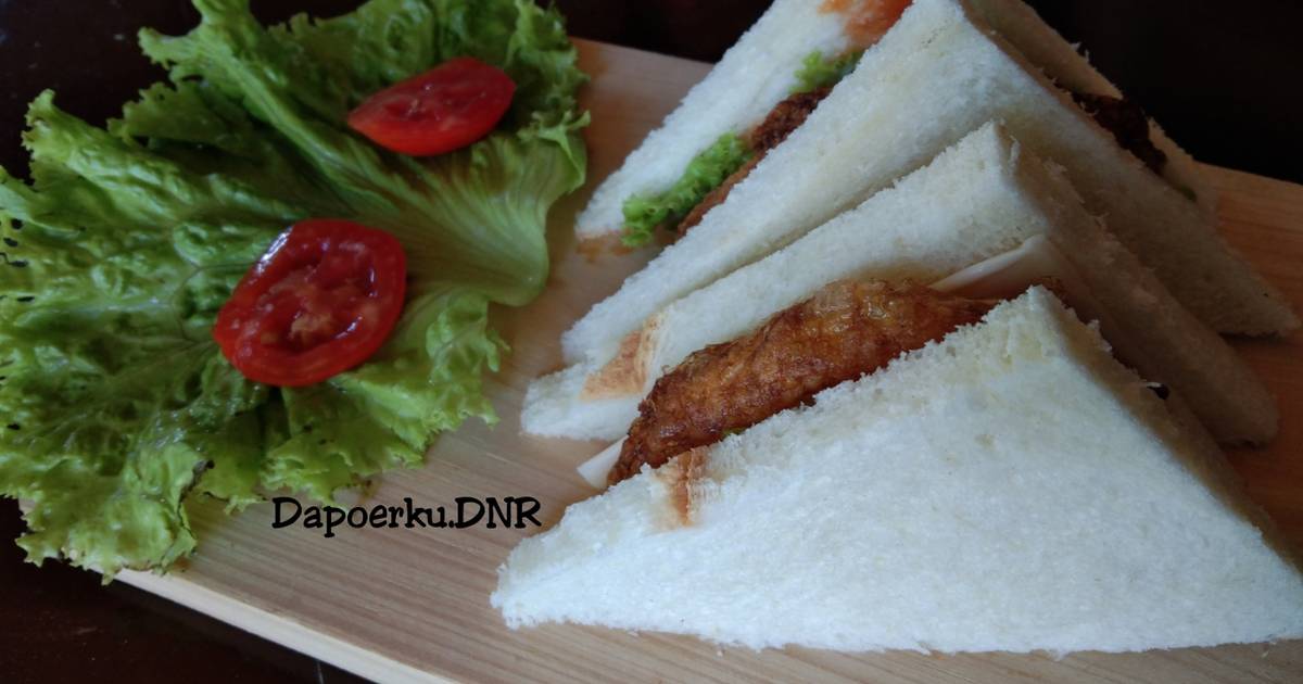 995 resep sandwich roti tawar telur mayo sayur enak dan mudah - Cookpad