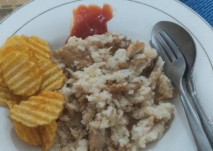 Resep Nasi Ayam KFC BBQ oleh Ana Khainur Jannah - Cookpad