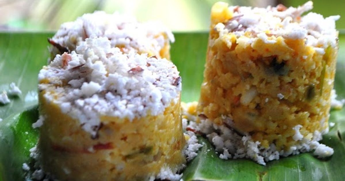 Konju Putt. (Prawns Putt) Recipe by Chef sumaija - Cookpad