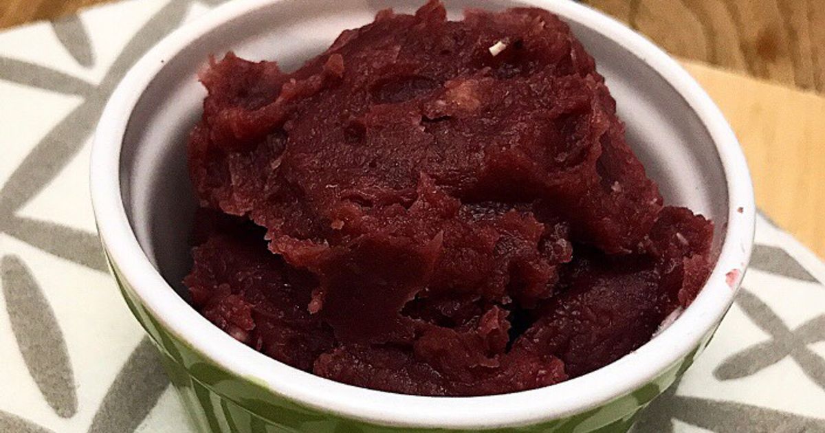 Anko Sweet Red Bean Paste Recipe by BirdieNumbNumbs