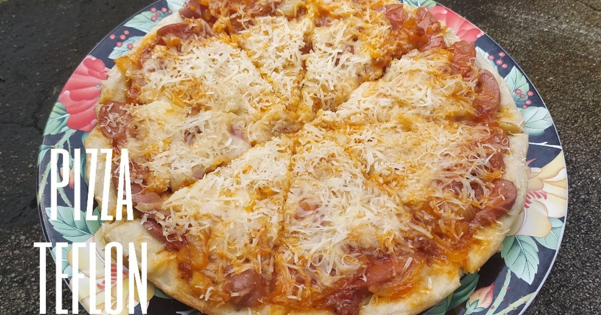 Resep Pizza Teflon Praktis oleh Ana Fina - Cookpad