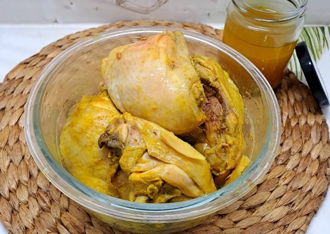 Resep Ayam Kukus Jahe oleh Ayu Umha - Cookpad