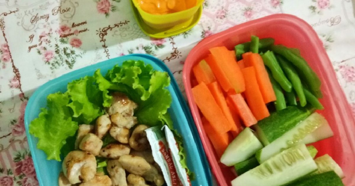 Resep Menu Diet Lunch (Day 2) oleh indah Wigatiningrum - Cookpad