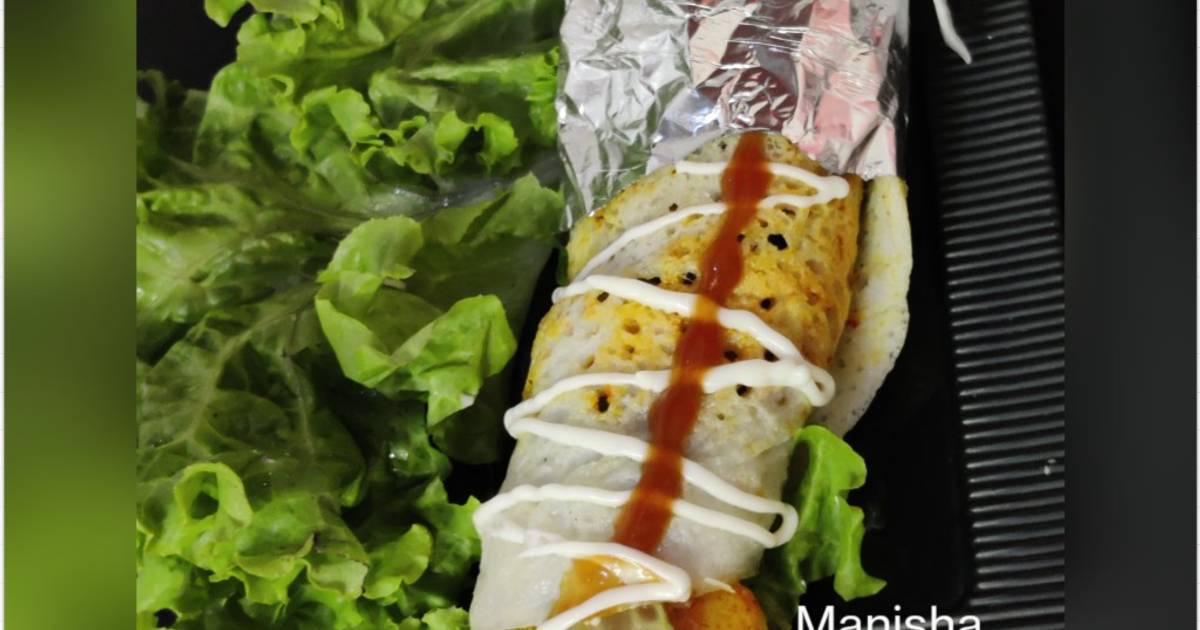 Idli Dosa Wrap Recipe by Manisha Malvi Angaitkar - Cookpad