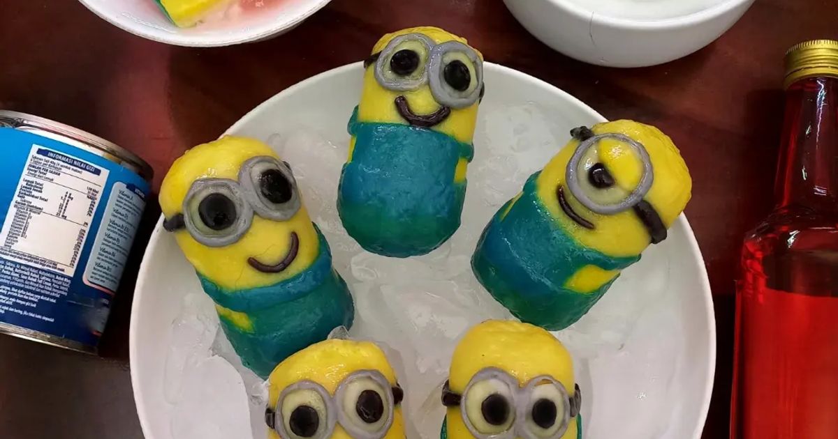 Resep Es Pisang Minion oleh Binti Sae - Cookpad
