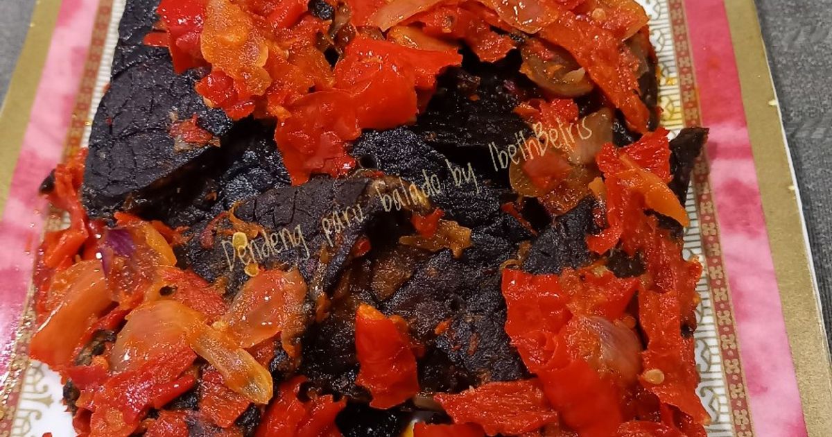 Resep Dendeng Paru Balado oleh Betrisia - Cookpad