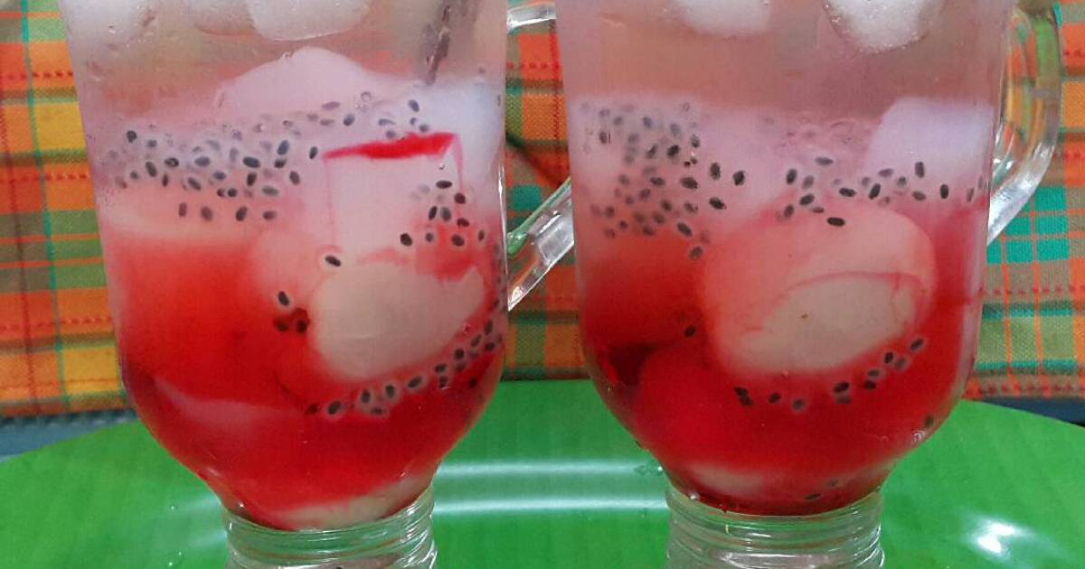Resep Es Leci Segaarrr😍😙👍👍👍 oleh Bunda Eka79 😊 - Cookpad