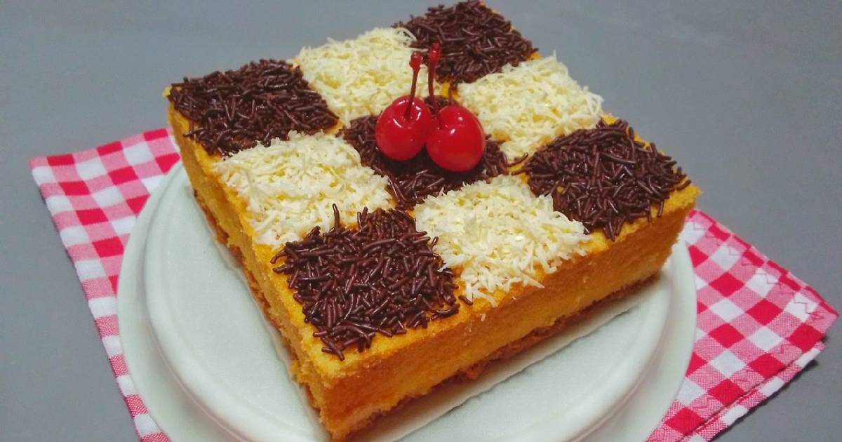 268 resep base cake ultah jadul enak dan mudah - Cookpad