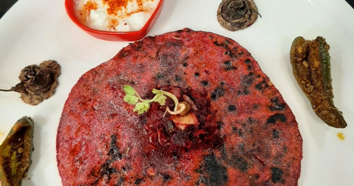 Beetroot Paratha Recipe by reemamakhija - Cookpad