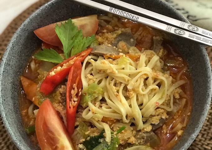 Resep Mie Godok Jawa Pedas Oleh Mom Orin Cookpad