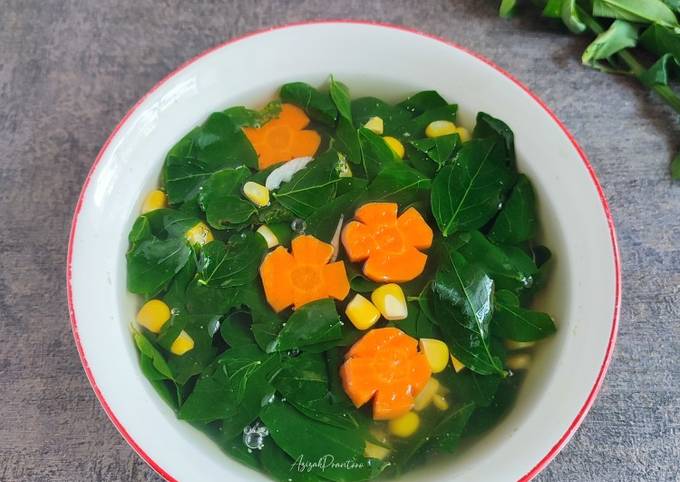 Resep Sayur bening Daun Katuk oleh AzizahPrantoro - Cookpad