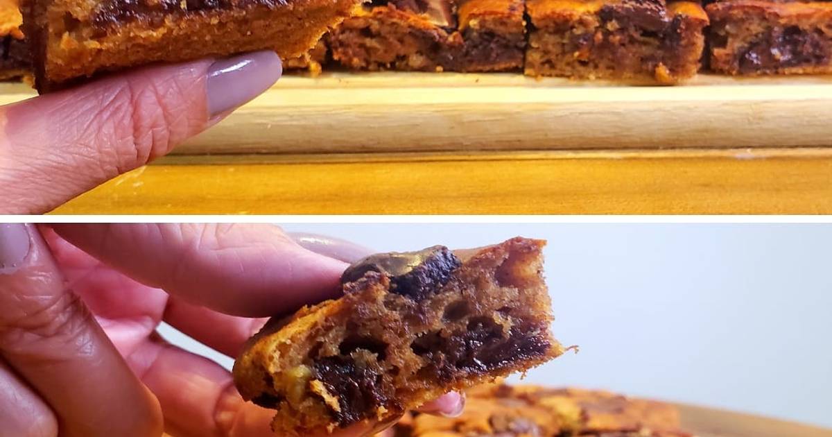 Brownie de Banana - Ju na Cozinha Receita por Ju na Cozinha - Cookpad