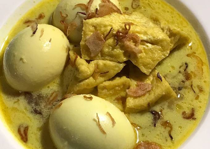 Resep Kare Tahu Telor oleh Dee Amron - Cookpad