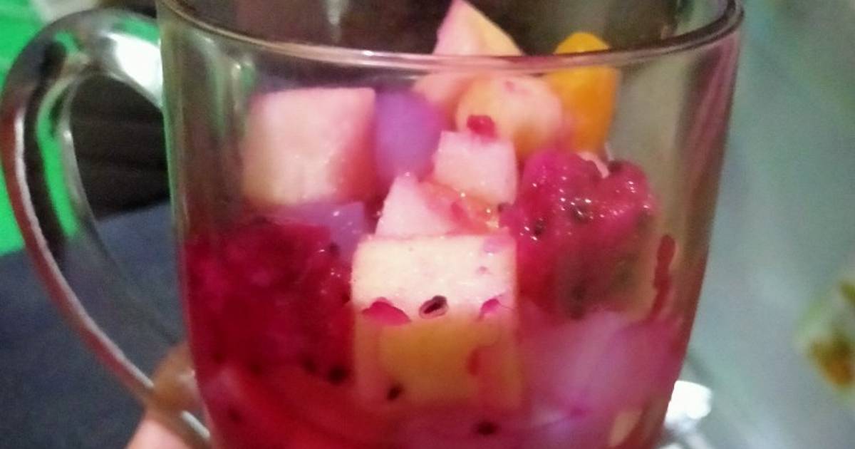 Resep Es Buah SeMeHa (Setia Mewarnai Harimu) oleh Melati Putri A. - Cookpad
