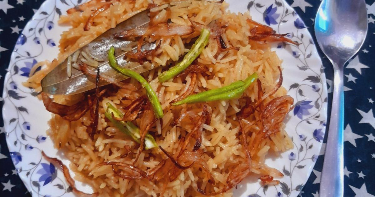 Plain Biryani Rice Recipe by Harsha Solanki - Cookpad