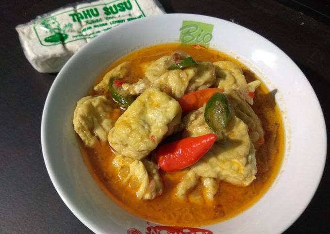 Resep Kare Tahu Susu oleh Riesta Bundavaro - Cookpad