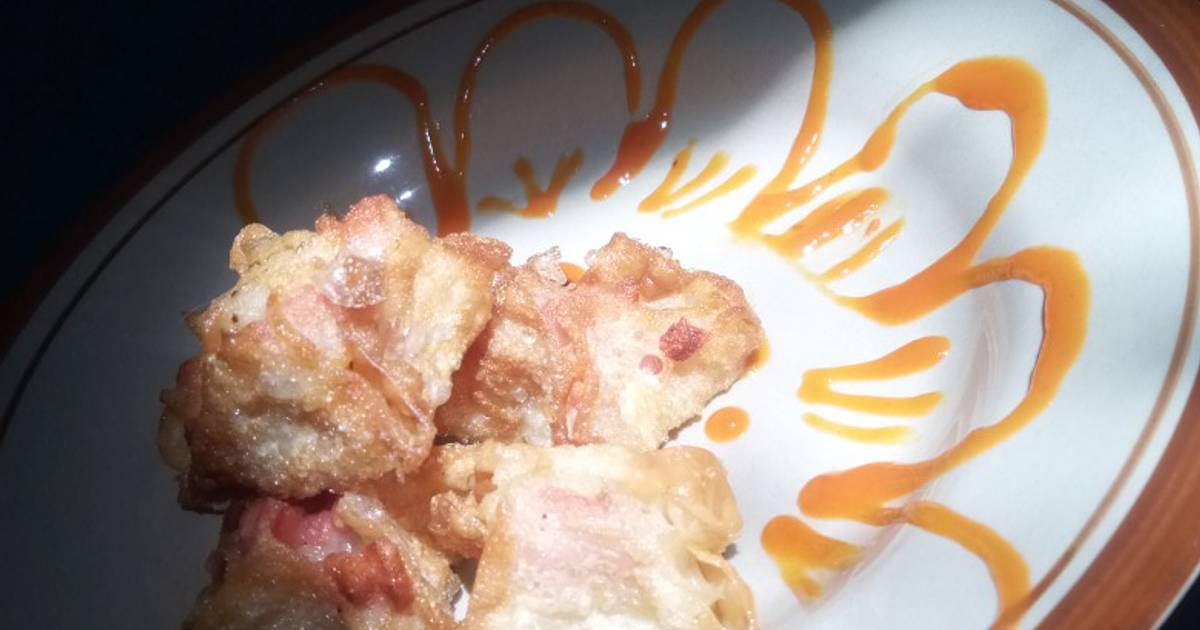 6 resep siomay pangsit isi sosis enak dan mudah - Cookpad