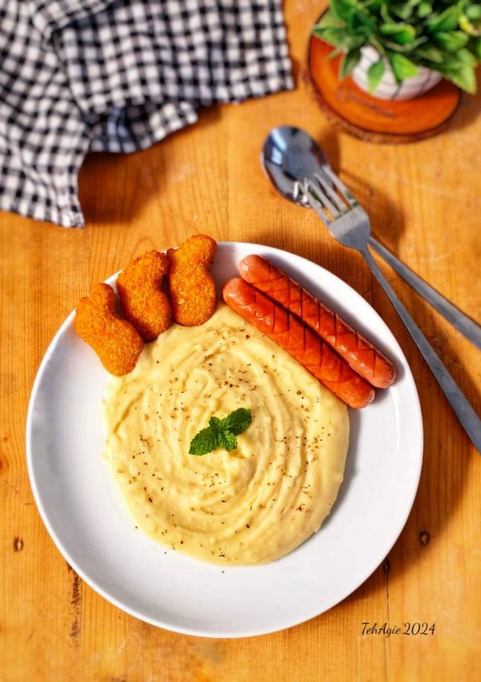 Resep Creamy mashed potato oleh Teh Agie - Cookpad