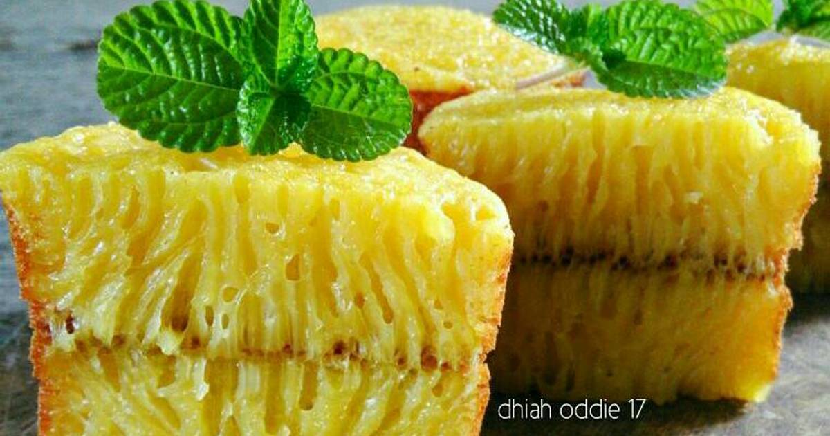 Resep Bika Ambon Ekonomis oleh Dhiah Oddie - Cookpad