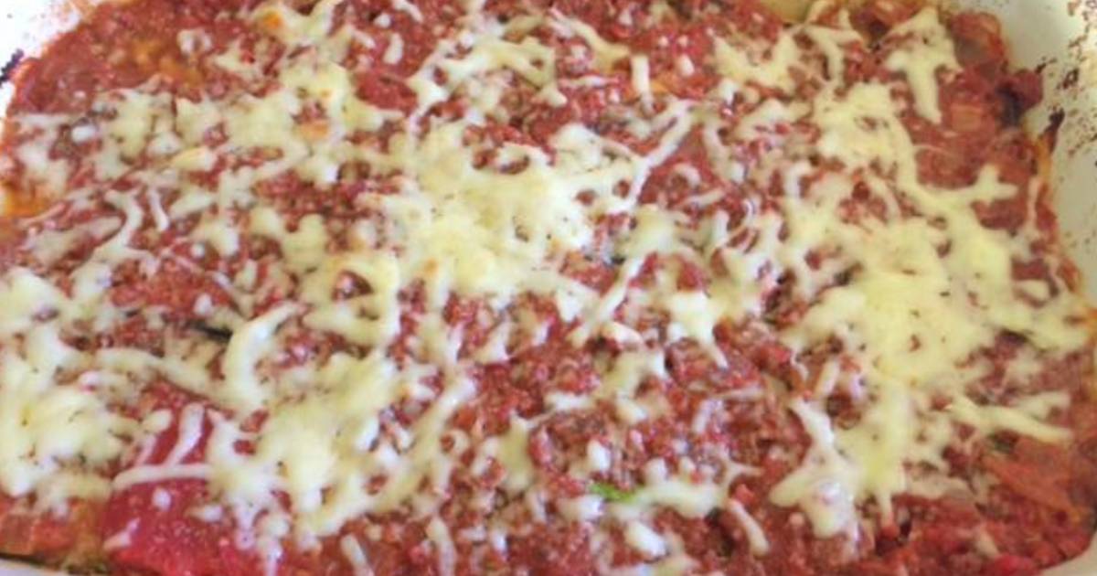 Lasagna de berenjena y zuquini Receta de Veronica - Cookpad