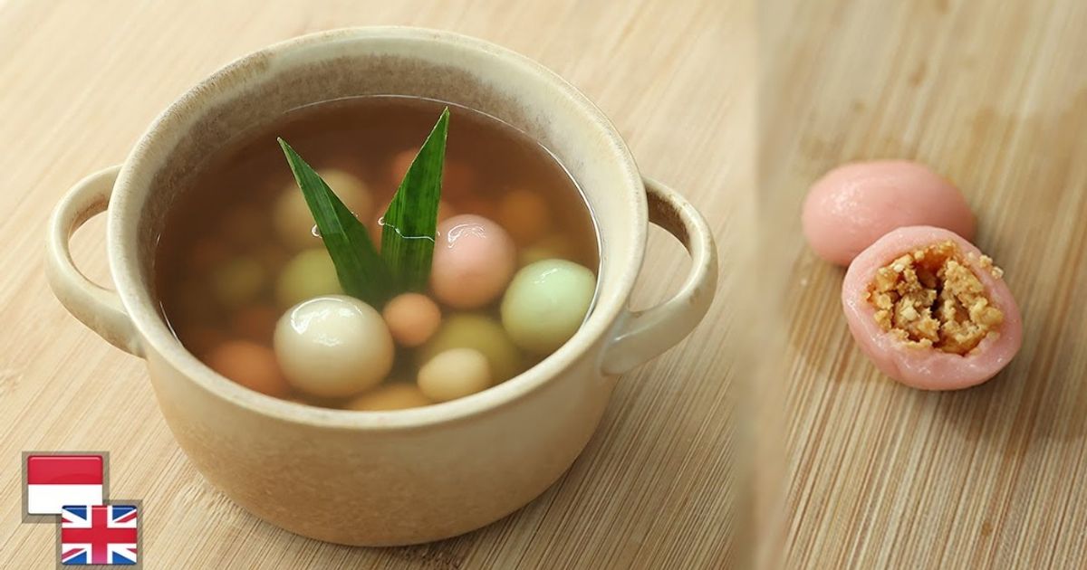 Resep wedang ronde kenyal, hangat & aroma jahe nikmat
