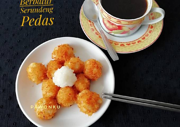 Resep 817.Ketan Urap Berbalur Serundeng Pedas oleh 🍹🍕 pawonku 🍜🍚 - Cookpad