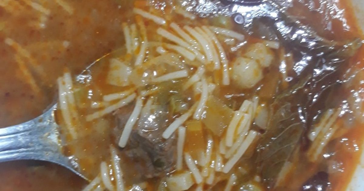 Soupe Aux Vermicelles de Nass_cook - Cookpad