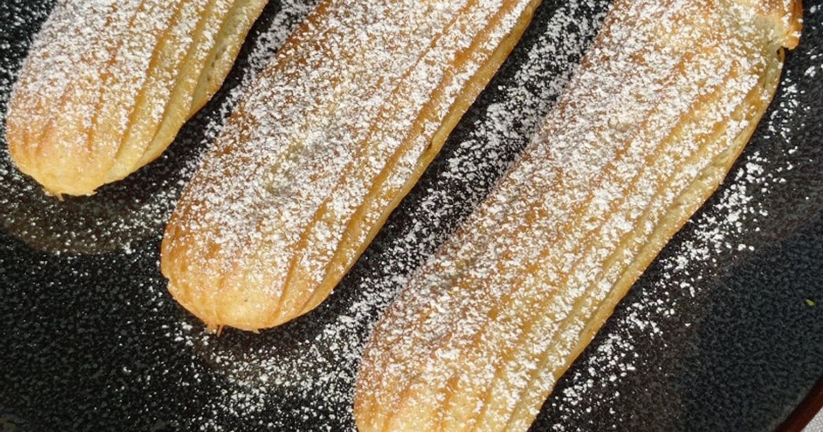 Vanilla éclairs Recipe By Veronique Filippi