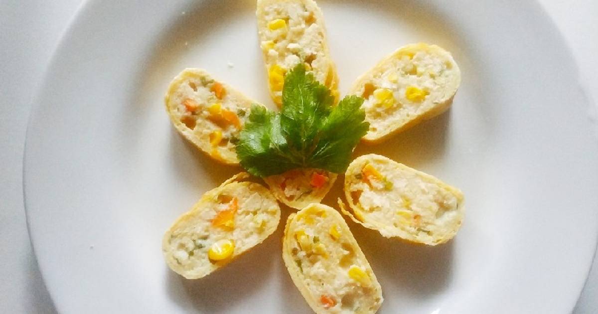 Resep 375. Rolade Tahu Telur oleh Naqiyyah~ - Cookpad