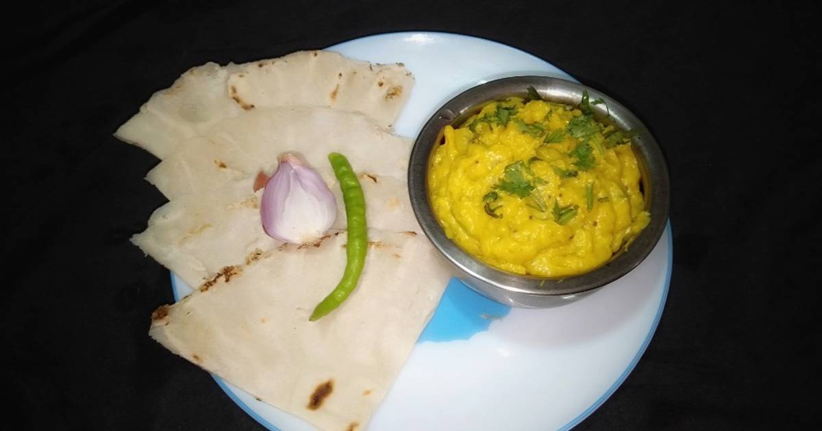 Zunka Bhakri Marathi Recipe | Deporecipe.co