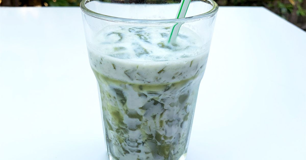 Matcha Jelly Milk Recipe by Hiroko Liston - Cookpad