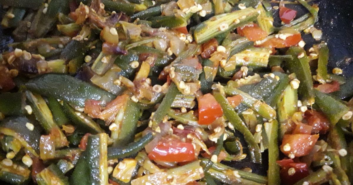 Okra (Bhindi) Sabzi Recipe by Pranjal Kotkar - Cookpad