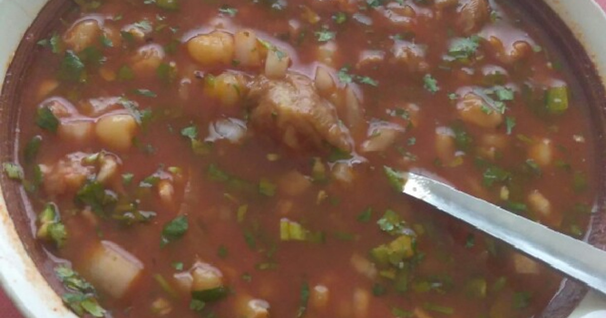 Menudo Mexicano. A Mí Estilo Receta de Zulema Reyes- Cookpad