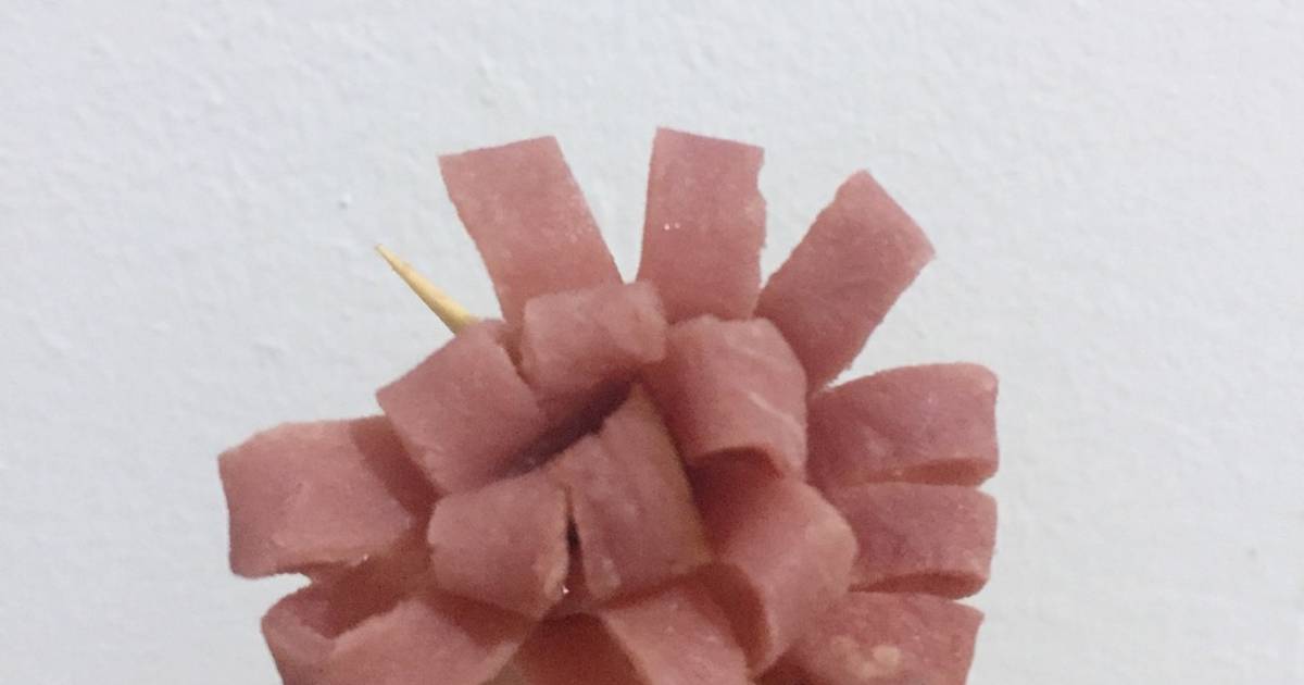 Resep Flower Ham for Bento oleh Utid Jo - Cookpad