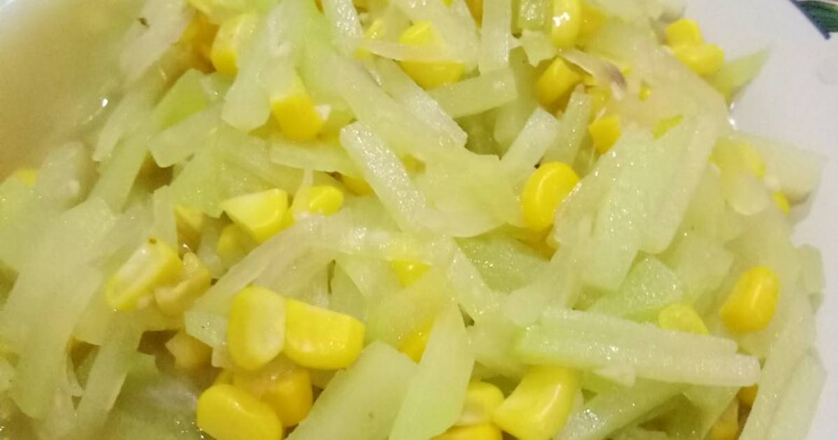 35 resep tumis labu siam jagung untuk anak enak dan mudah - Cookpad