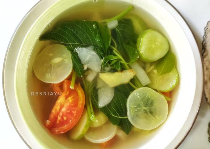 Resep Sayur Bening / Tegean oleh Desriayu - Cookpad