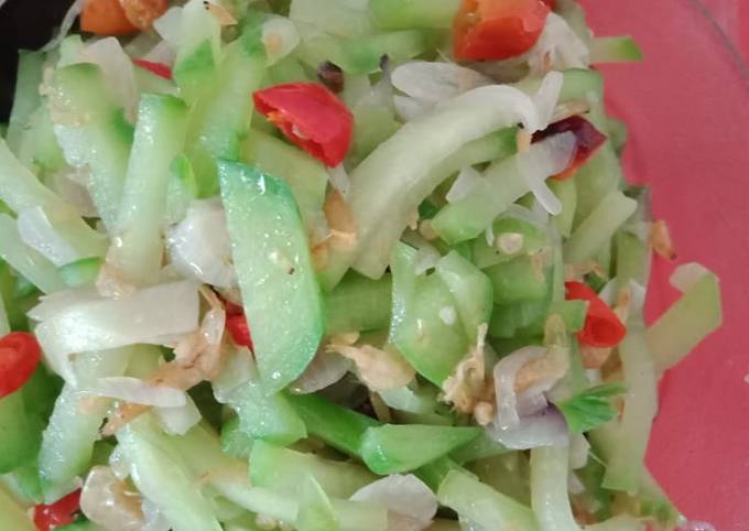 Resep Oseng manisa ebi oleh Ruliana Patmasari - Cookpad