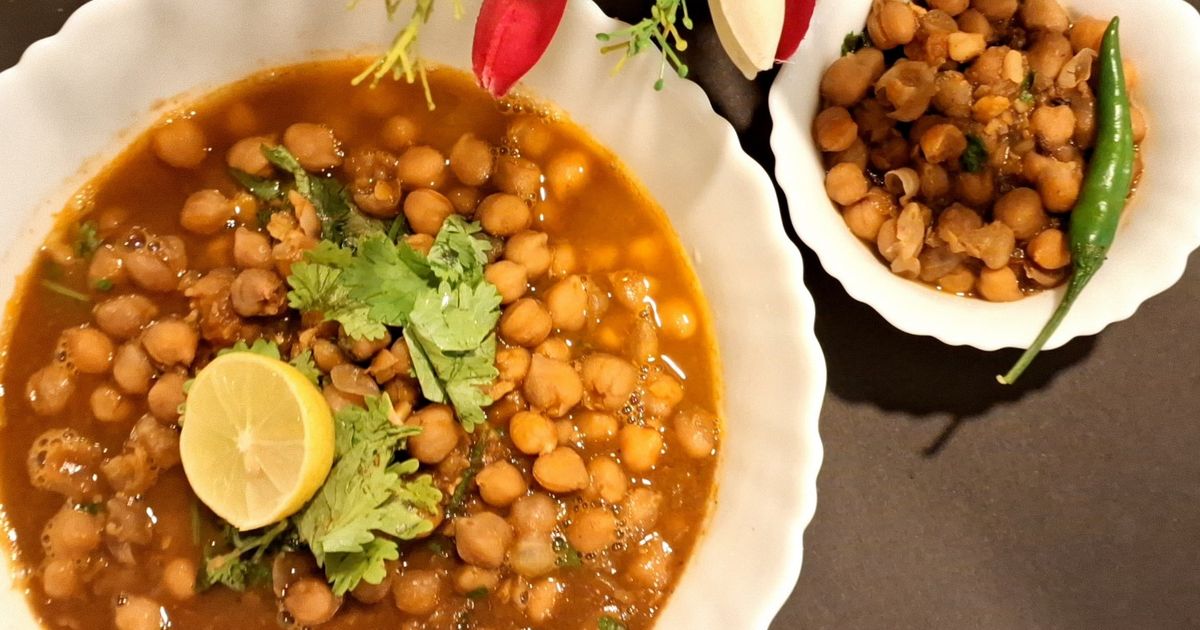 Zero Oil Chole Recipe Recipe By Anupama Maheshwari