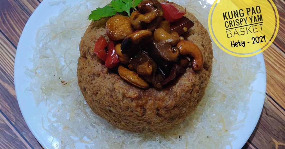 Resep Kung Pao Crispy Yam Basket / Yam Ring /Talas Goreng oleh Hety ...