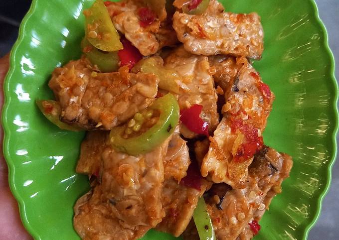 Resep Tempe masak pedas oleh Rizky Anis - Cookpad