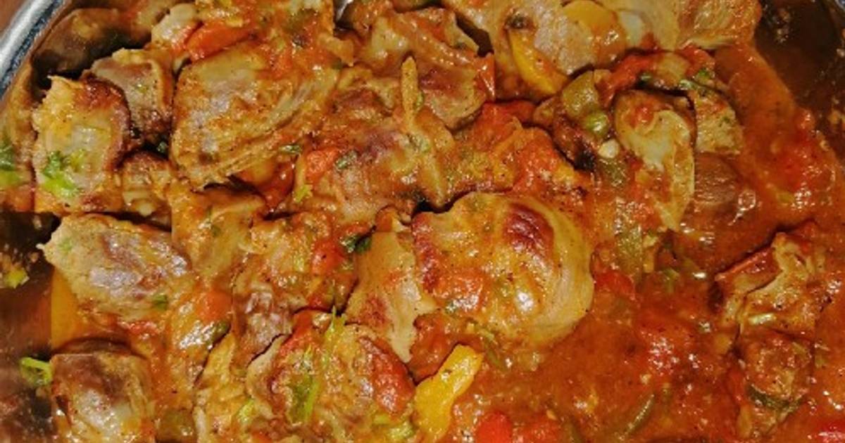 Gizzards stew Recipe by Sarah Machoka - Cookpad