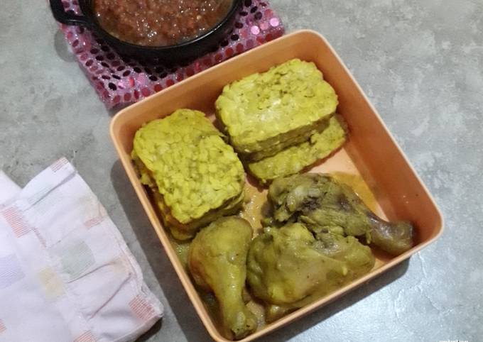 Resep Ayam tempe ungkep berempah oleh Ani Brilian - Cookpad