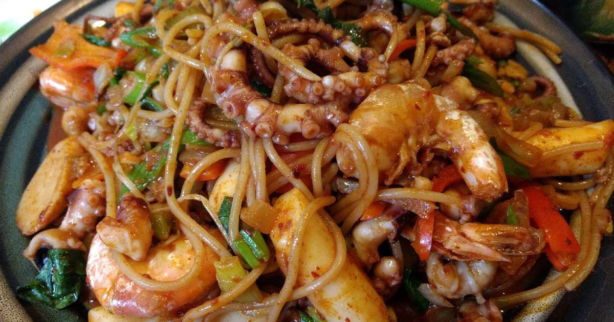 16 easy and tasty korean pasta recipes by home cooks - Cookpad