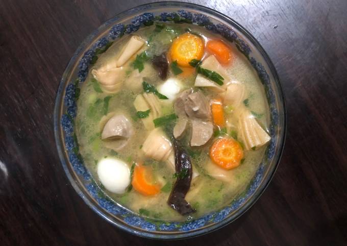 Resep Sup Kembang Tahu Bakso Daging Sapi Oleh Downey Cookpad