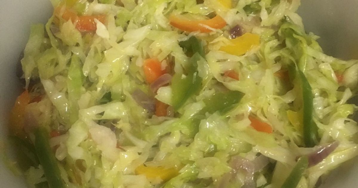 Rainbow Cabbage Recipe by Dorce Kim - Cookpad