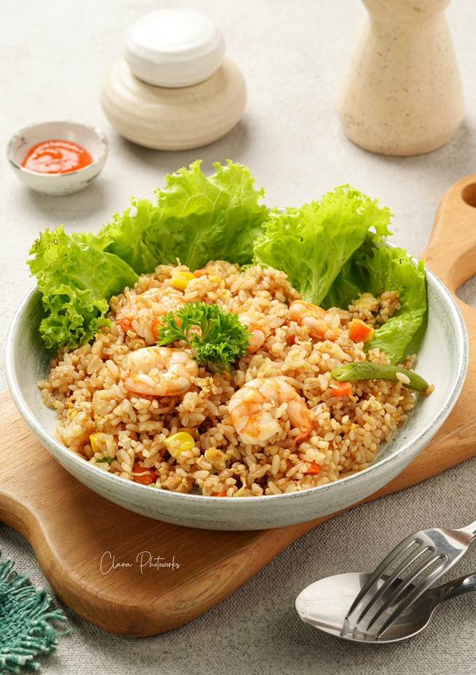 Resep Nasi Goreng Oriental ala Clara oleh Faluna's Kitchen - Cookpad