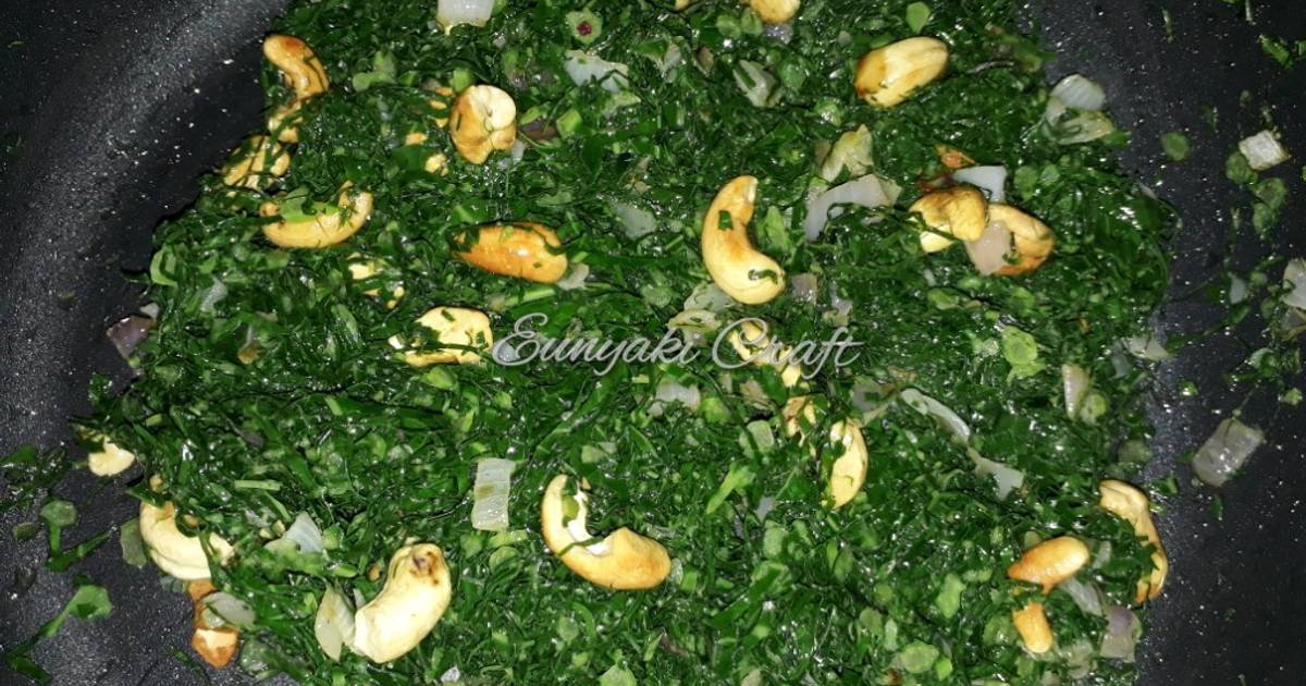 Sauteed Sukuma Wiki with Toasted Cashew Nuts Recipe by Eunyaki Craft ...