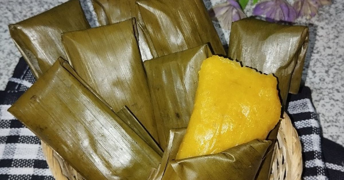 Resep lemet labu kuning kelapa rumahan enak dan mudah - Cookpad